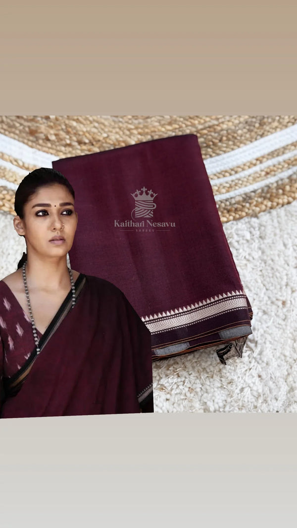 Nayanthara Inspired Saree | Narayanpet Handloom | Test Movie Style
